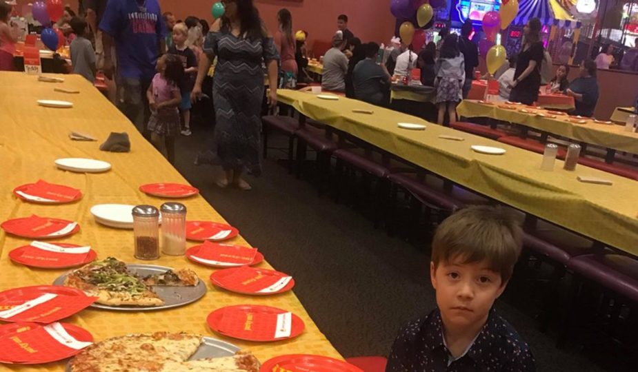 WSVN Viral Photo Shows Little Boy Sitting Alone At His Birthday Party ...